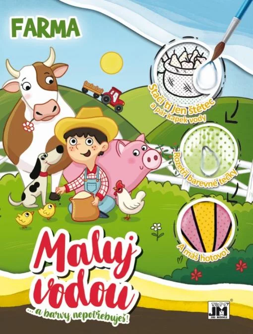 Strani za vodne pobarvanke, Kmetija, A4, Jiri Models | Gospodinjske ...